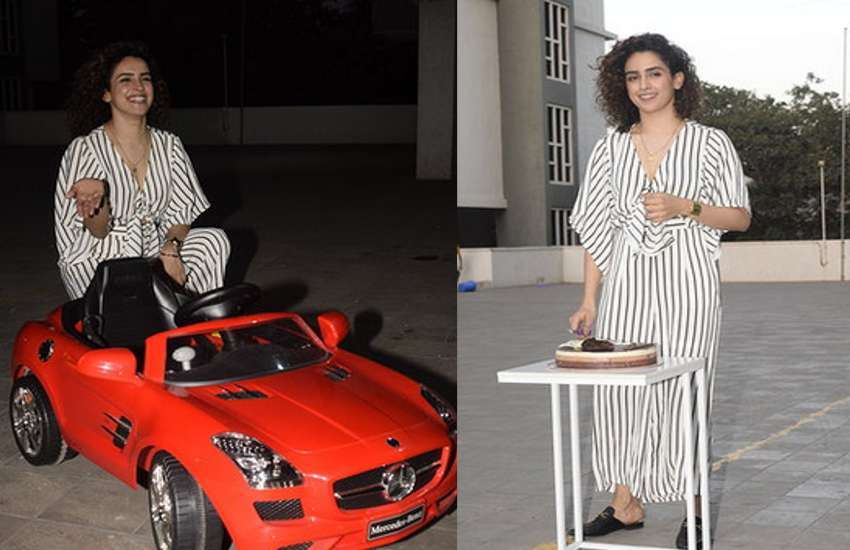 Photos: Toy Car की सवारी कर सान्या मल्होत्रा ने मनाया अपना 27वां ...