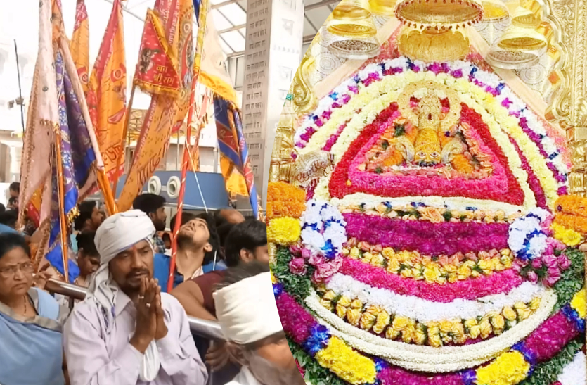 एकादशी पर हारे का सहारा बाबा श्याम के दरबार में उमड़ा भक्तों का सैलाब ...