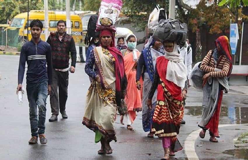 30 हजार प्रवासियों को राजस्थान जाने का इंतजार | 30 thousand migrants ...