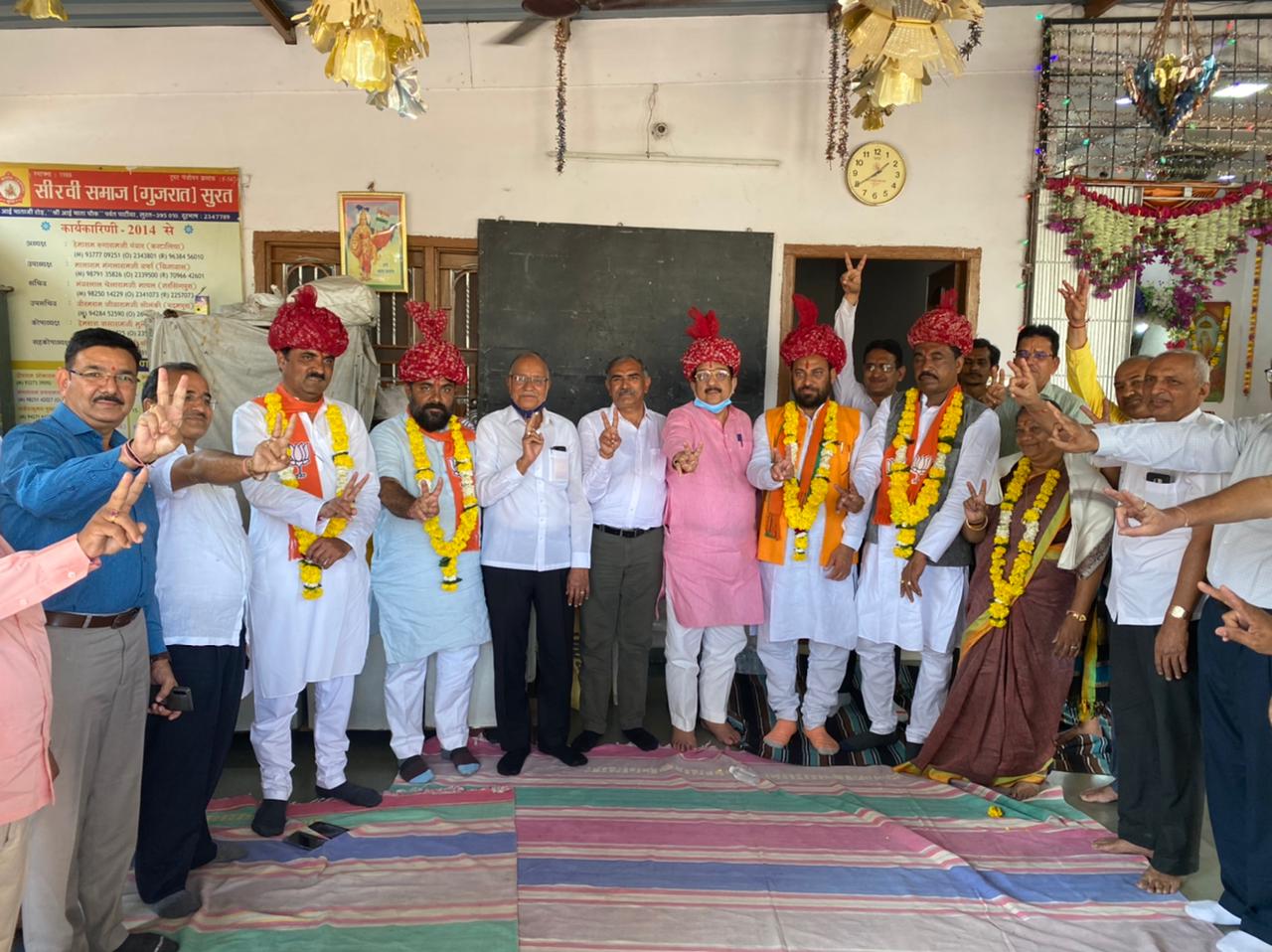 SURAT CORPORATION ELECTION: अबकी बार खूब गूंजा जय सियाराम | Patrika ...