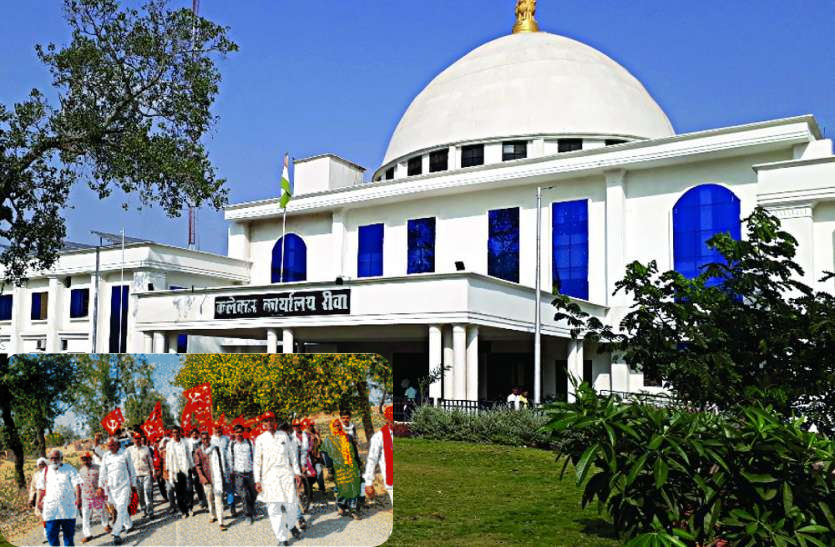 न्याय के लिए आदिवासियों की पैदल यात्रा, कलेक्ट्रेट पर महापड़ाव ...