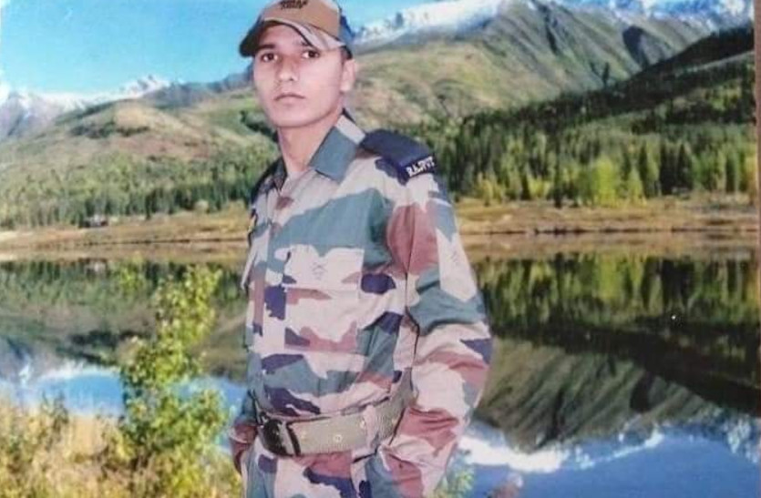 कश्मीर में दौसा का सपूत Pawan Gurjar शहीद, गौने को अभी एक साल भी नहीं हुआ था पूरा, गांव में शोक ...