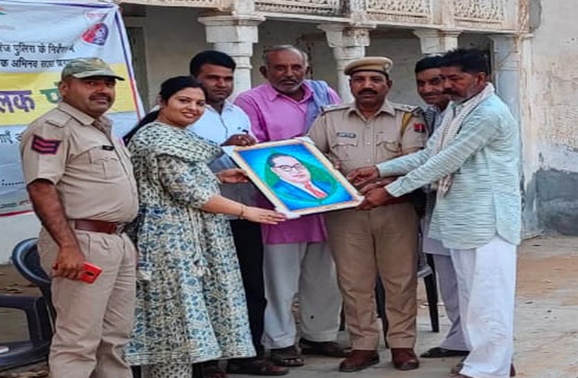 churu police: इसलिए…..तीन गांवों में जाप्ते के साथ पहुंचे पुलिस के अ ...