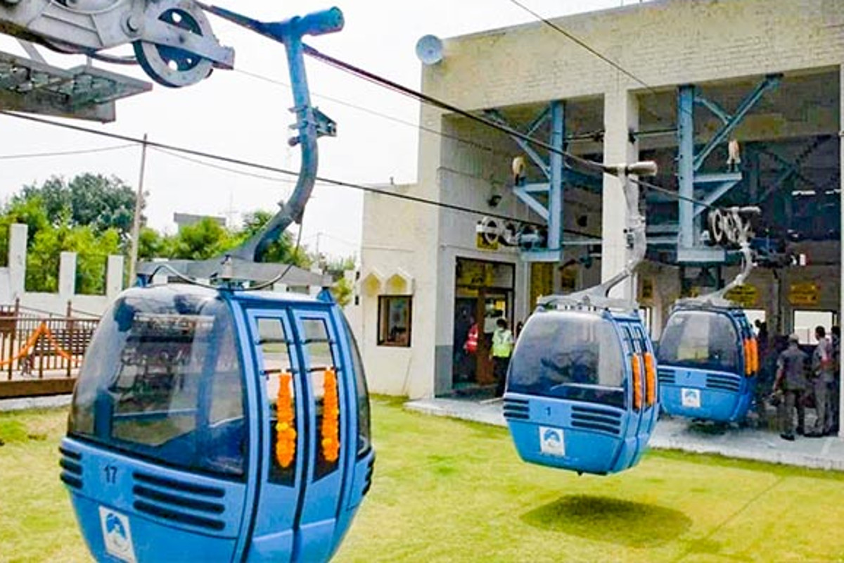 Ropeway in ghaziabad : दिल्ली एनसीआर पहला रोपवे 2024 में बनकर होगा ...