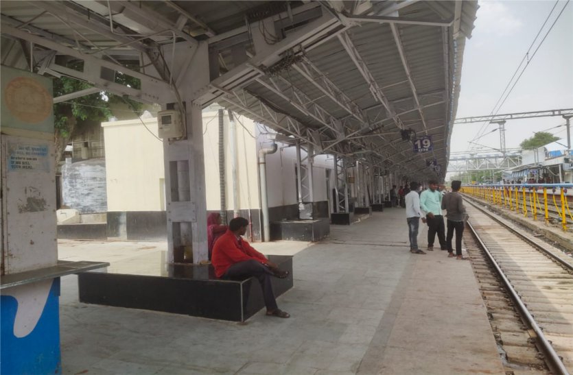 दो नंबर प्लेटफॉर्म के विस्तार के लिए नहीं हो सका प्लान तैयार | Patrika ...