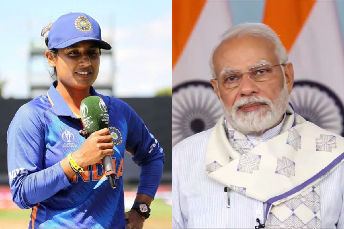 PM नरेंद्र मोदी ने Mithali Raj को भेजा शुभकामना पत्र, कहा पहली पारी की ...