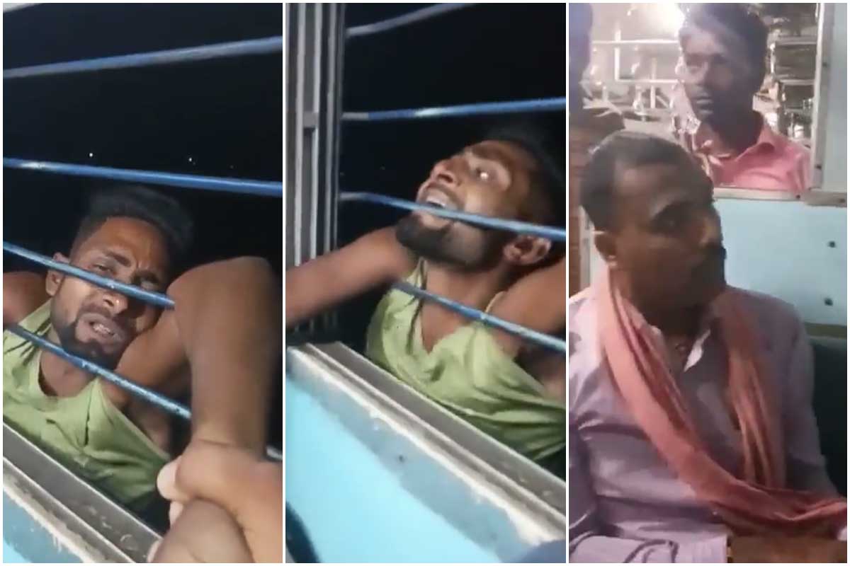 चलती ट्रेन की खिड़की से मोबाइल चुराने की कोशिश में बुरा फंसा चोर, 15 KM ...