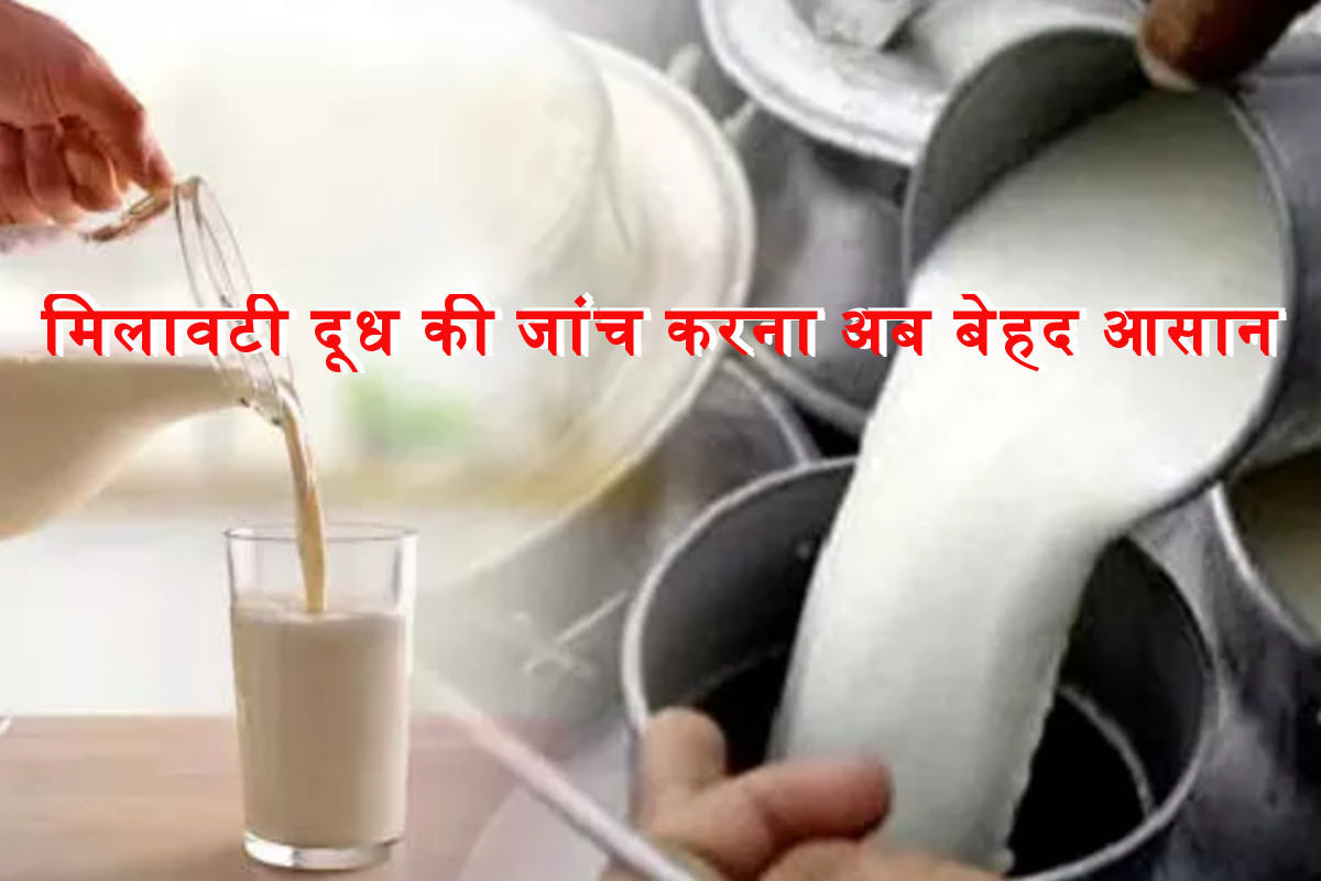 Milk Test : घर बैठे महज 50 पैसे में मिलावटी दूध की जांच, एनडीआरआई ने ...