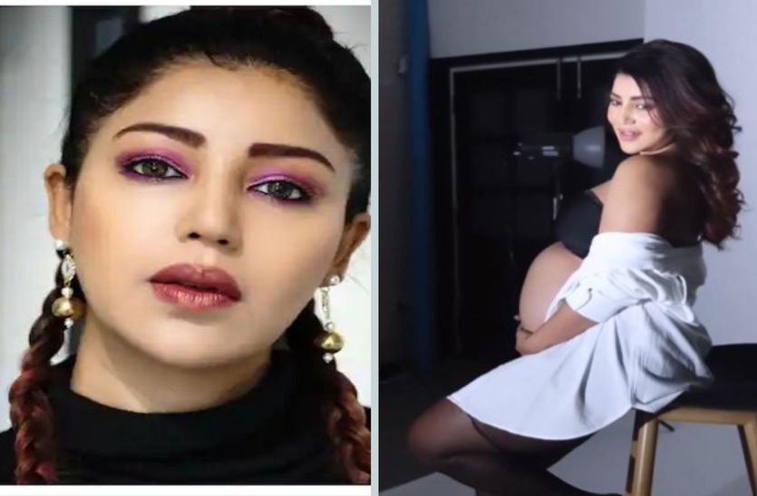 प्रेग्नेंसी फोटोशूट के दौरान एक्ट्रेस ने पहने ऐसे कपड़े, गुस्से से ...