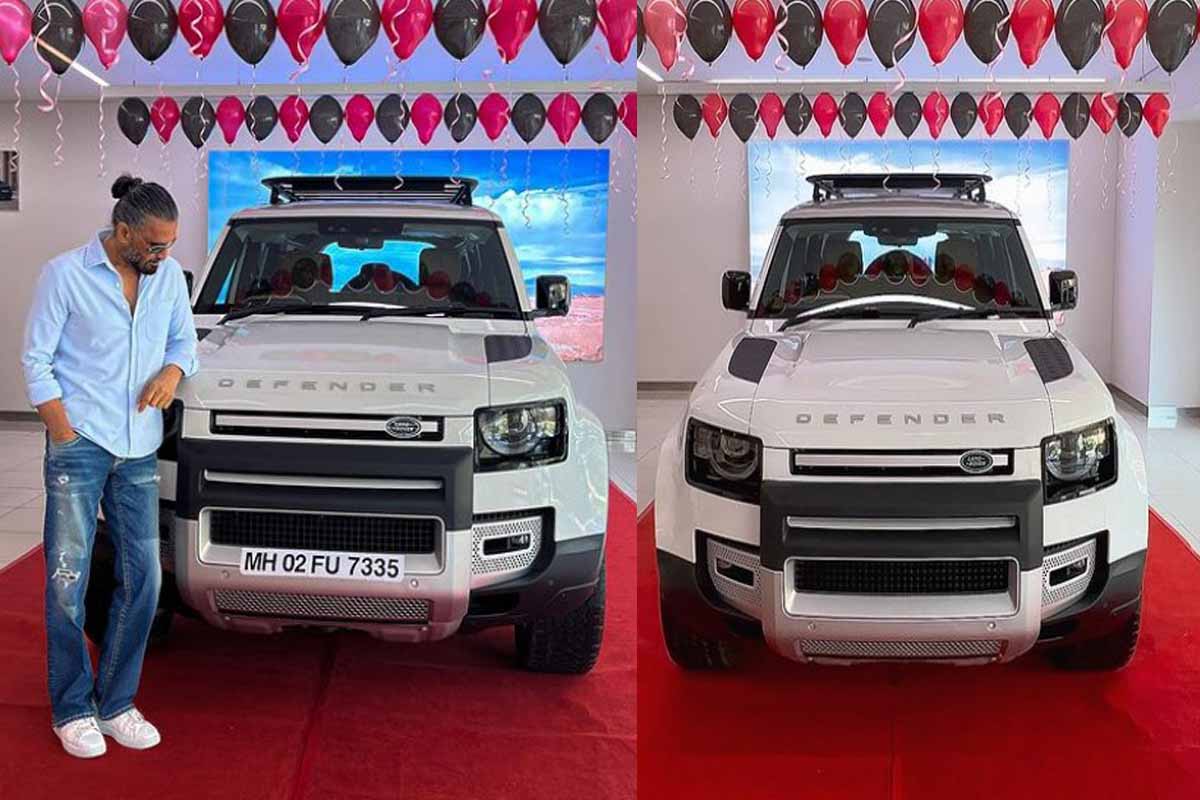 अभिनेता Suniel Shetty ने खरीदी नई Land Rover Defender, कीमत एक करोड़ से ...