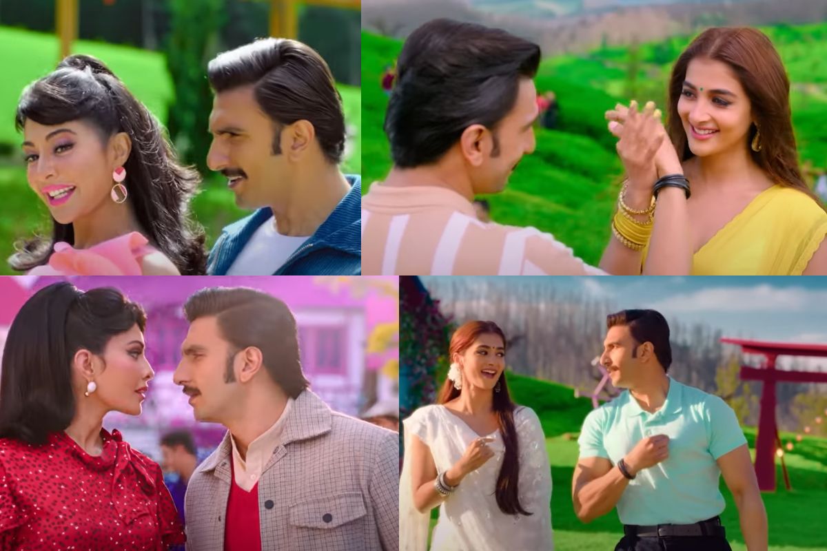 रणवीर संह, जैकलीन फर्नांडिस और पूजा हेगड़े की सर्कस का सॉन्ग ‘सुन जरा…’ आउट | Cirkus New Song ...