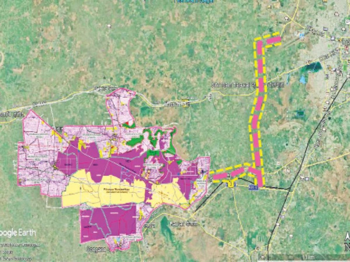 इंदौर-पीथमपुर इकोनॉमिक कॉरिडोर : 15 गांवों में विकास पर रोक | Patrika ...