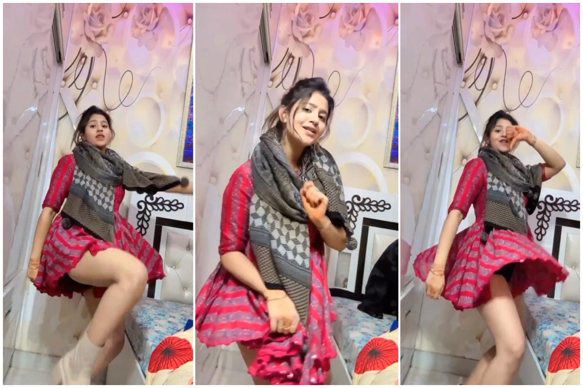 छोटी ड्रेस में कैमरे के सामने ऊप्स मोमेंट का शिकार हुई अंजलि अरोड़ा | anjali arora faced oops ...