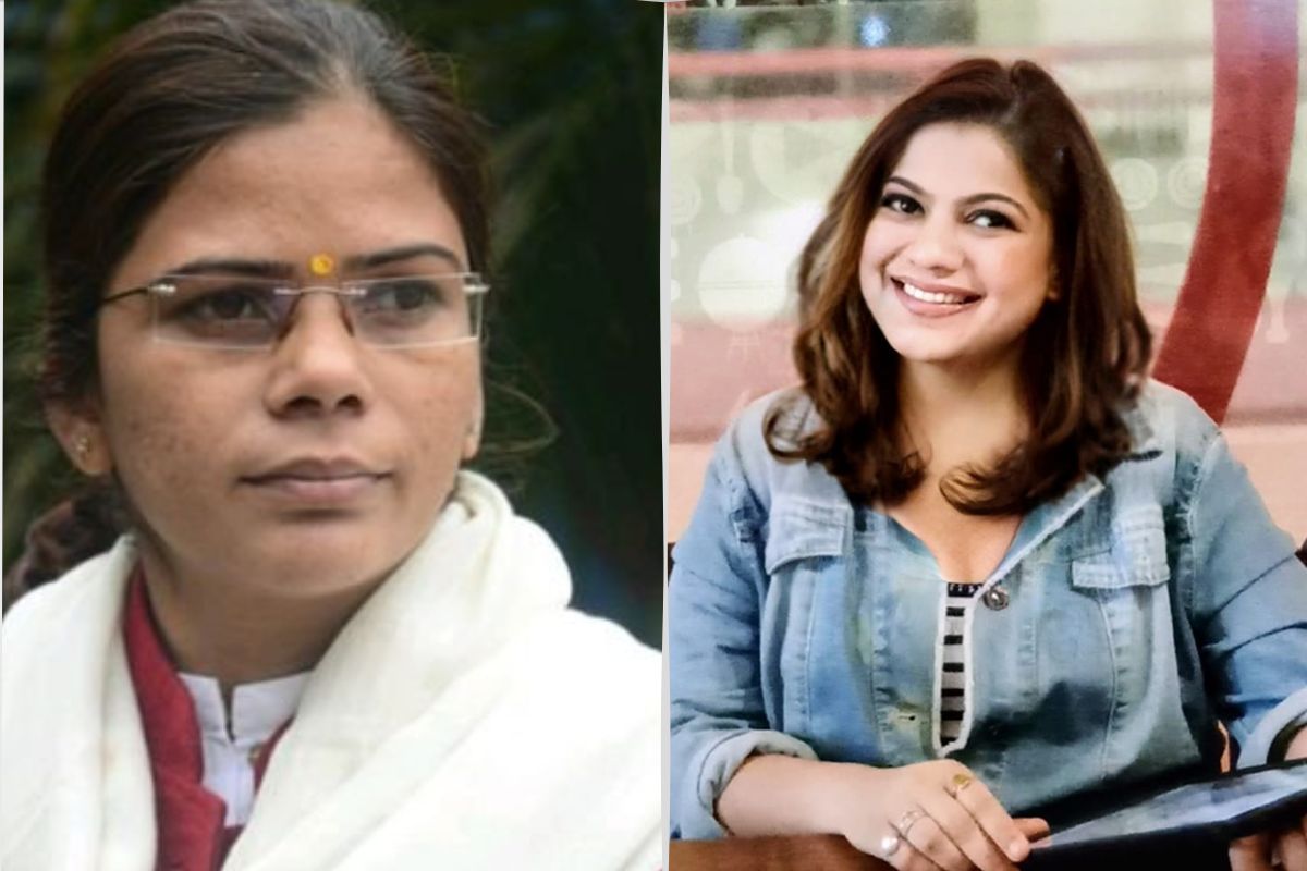 Ramcharitmanas Controversy सपा ने की कार्रवाई रोली तिवारी और ऋचा सिंह