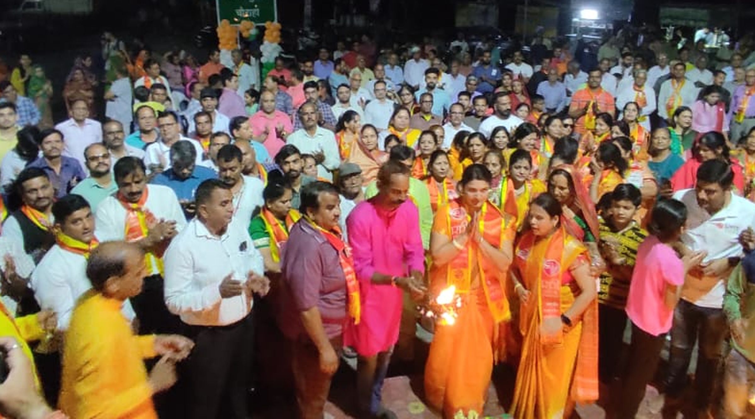 रंगोली और महाआरती से हुआ परशुराम जन्मोत्सव के आयोजनों का आगाज | Rangoli ...