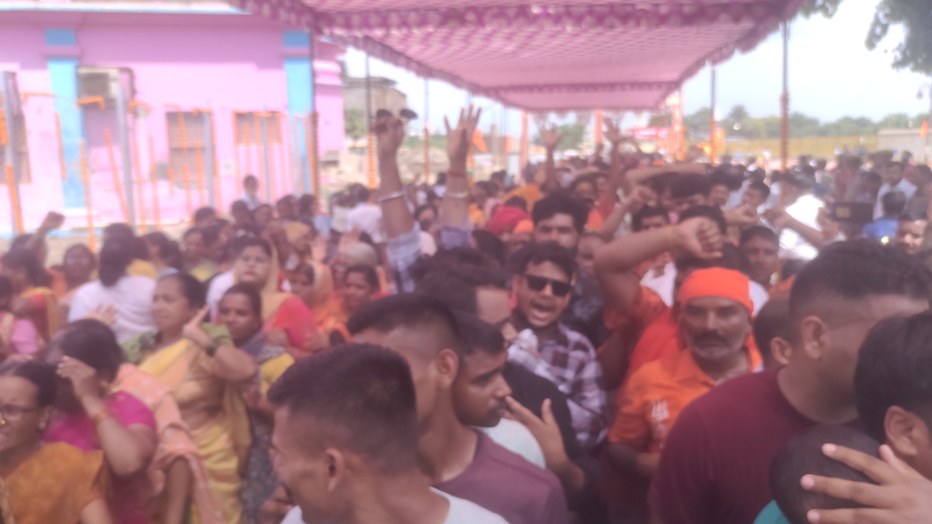 Ram Mandir : तीसरी वर्षगांठ पर 20 हजार लोगों ने किया मन्दिर निर्माण का ...