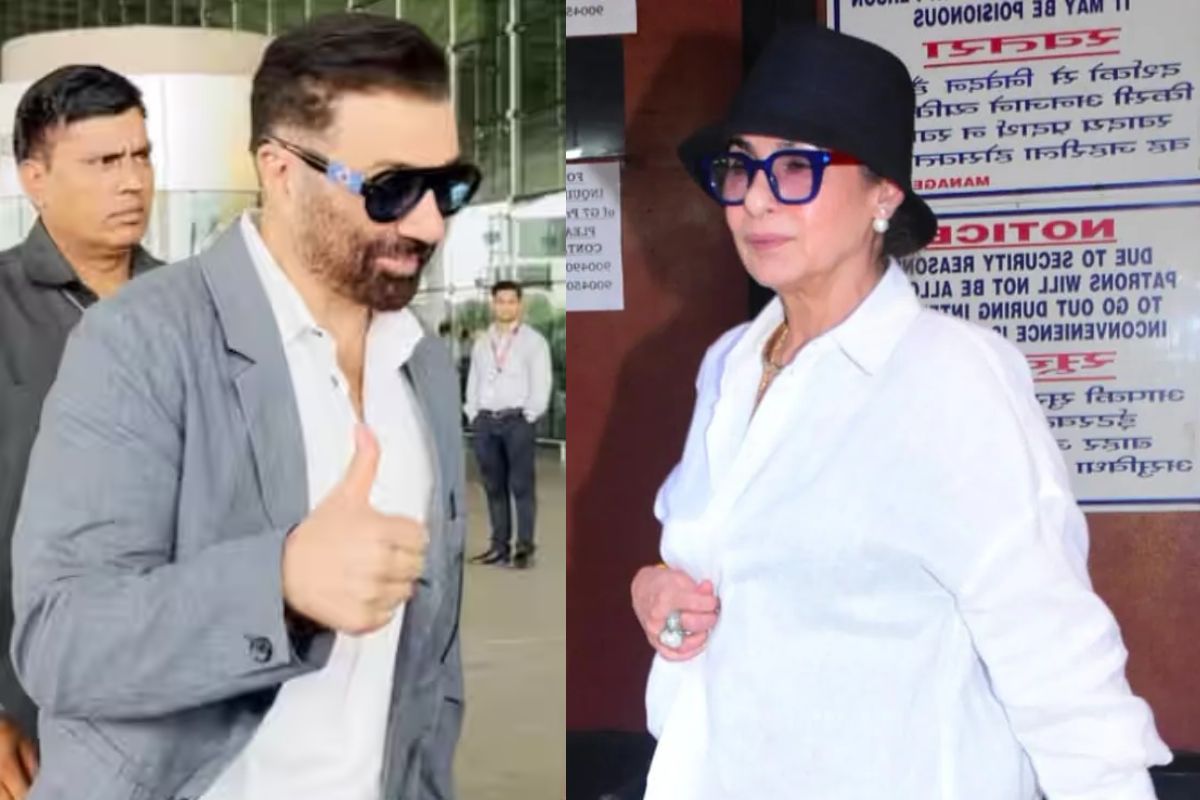Gadar 2: सनी की हैट पहन ‘गदर 2’ देखने पहुंची डिंपल! 90s में दोनों के ...
