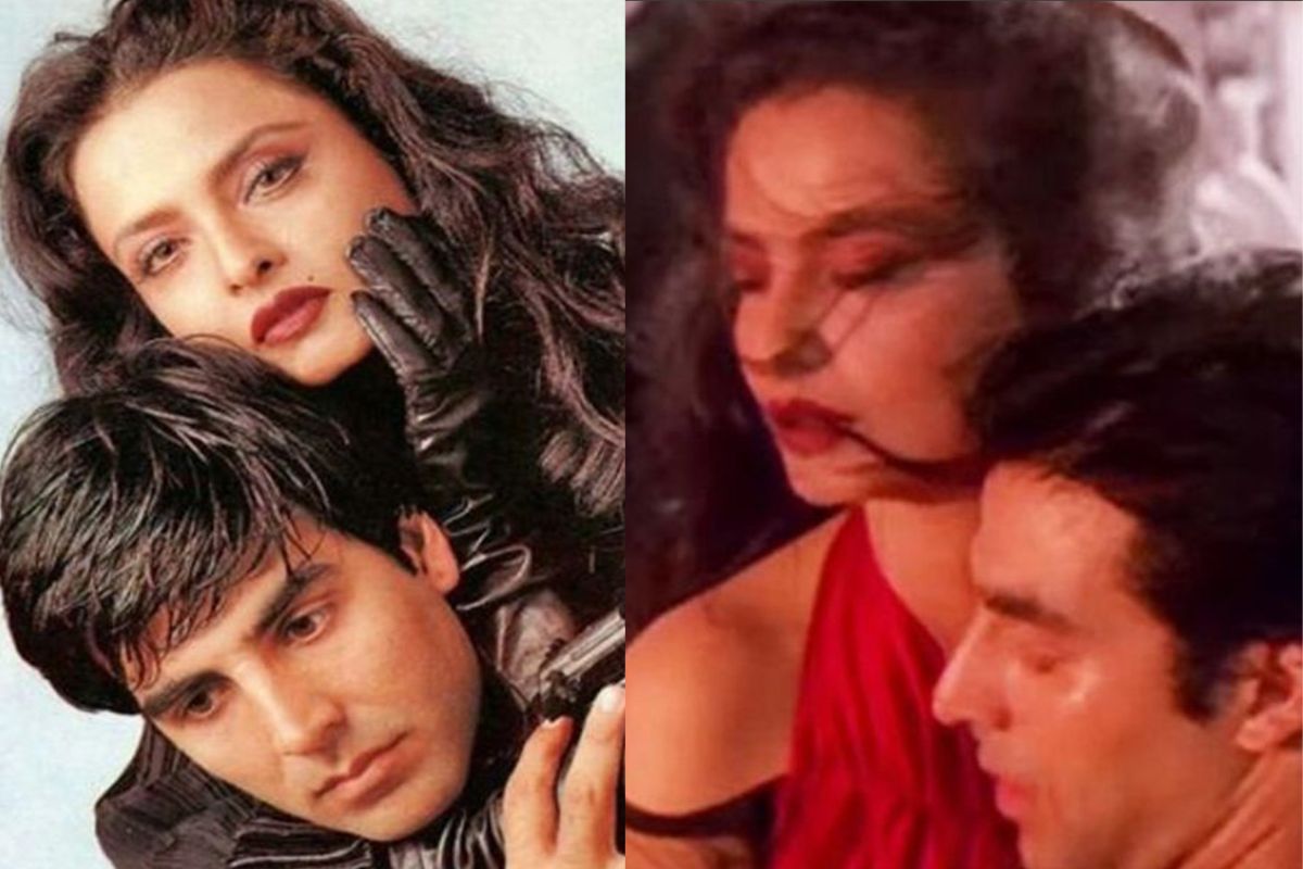 जब अक्षय से प्यार कर बैठी थीं रेखा, फिल्म के सेट पर हरकतें देख सब हुए थे हैरान, फिर ऐसे हुआ ...