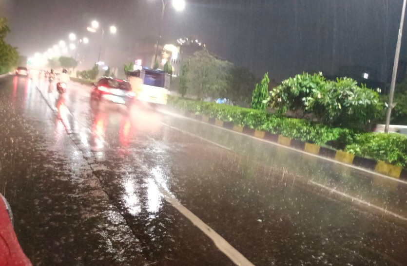 IMD Rain Alert : लम्बे ब्रेक के बाद मानसून की वापसी, यहां हुई झमाझम बारिश, 18 जिलों में यलो ...
