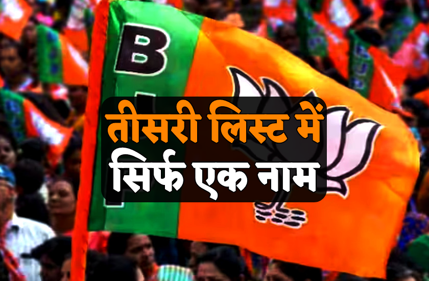 भाजपा की तीसरी लिस्ट में सामने आया सिर्फ एक नाम, कमलनाथ के गढ़ में मोनिका बट्टी बनी प्रत्याशी ...