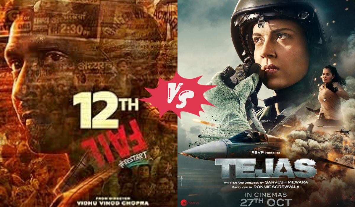 Tejas Vs 12th Fail: ‘तेजस’ को ’12वीं फेल’ ने बुकिंग में पटका, जानिए बॉक्स ऑफिस पर कौन लगाएगा ...