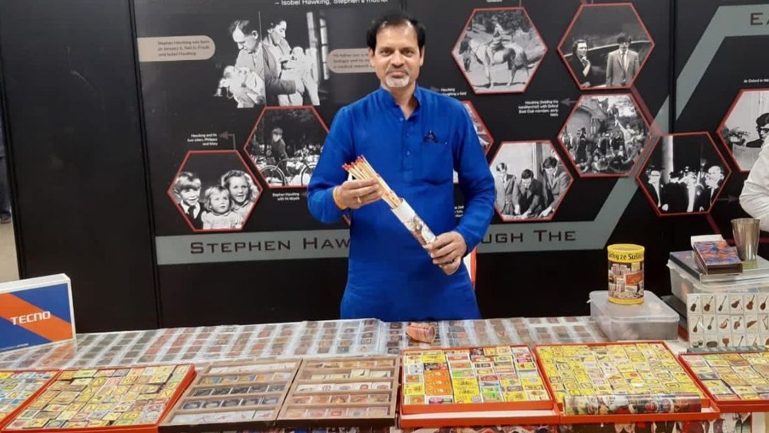 मिलिए, माचिस मेन सुनील से, इनके पास है 126 देशों की 36 हजार माचिसों का ...