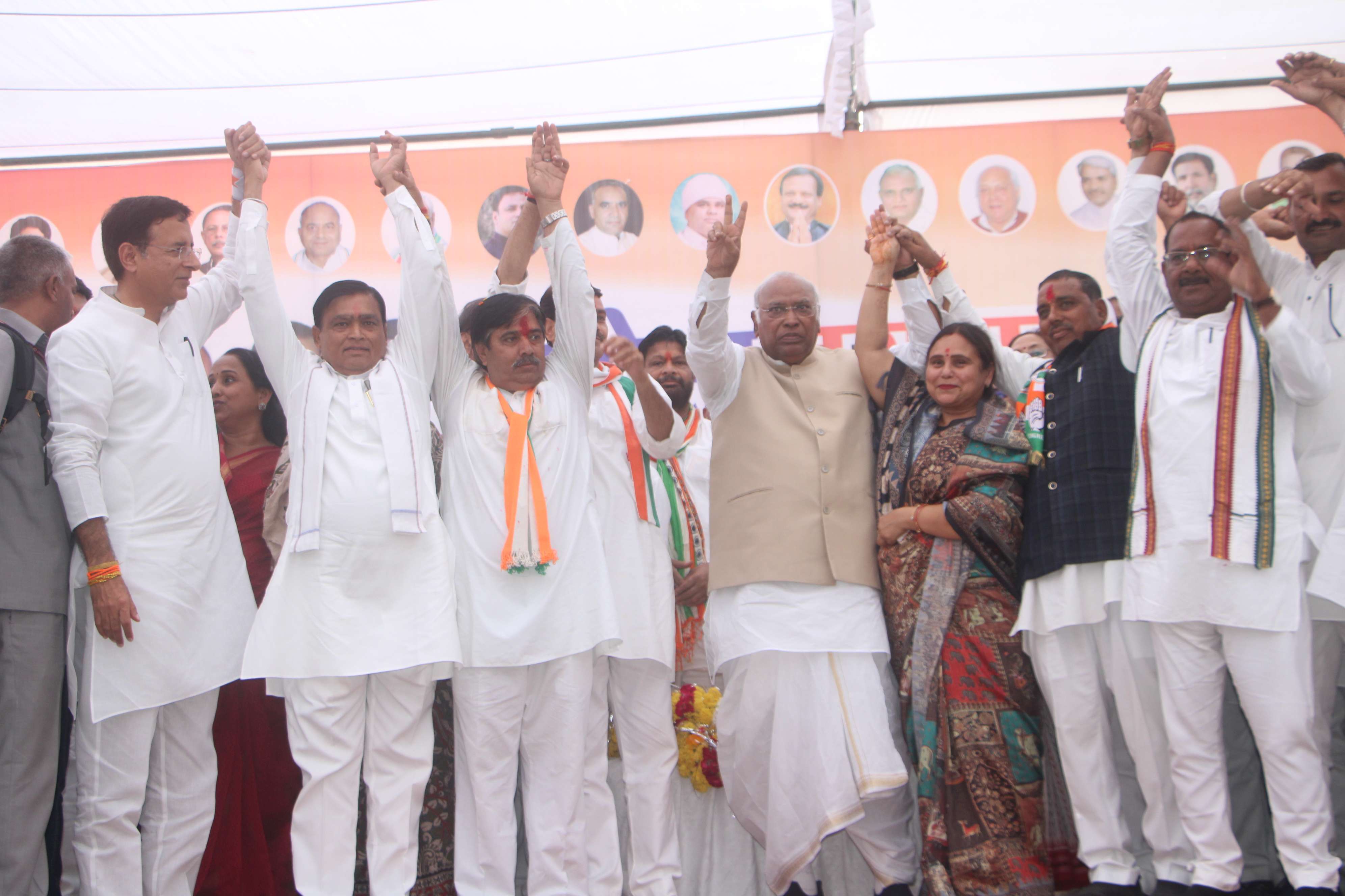 मल्लिकार्जुन खडगे की जनसभा | Patrika News