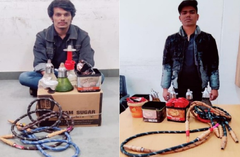 कैफे में चल रहे हुक्का बार के खिलाफ कार्रवाई, दो मैनेजर गिरफ्तार ...