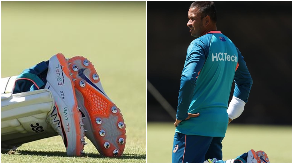 उस्मान ख्वाजा ने जूते से दिया ‘मोहब्बत’ का पैगाम, डरा क्रिकेट ...