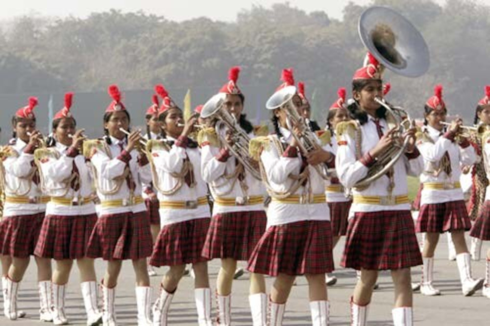 एनसीसी कैंप में पहली बार आया पूर्वोत्तर की बच्चियों का बैंड | Girls ...