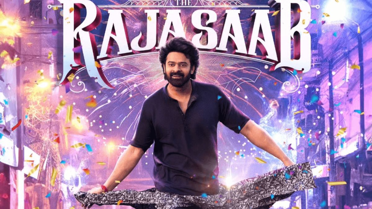 प्रभास की नई फिल्म ‘The Raja Saab’ का फर्स्ट लुक आया सामने, लुंगी पहने ...