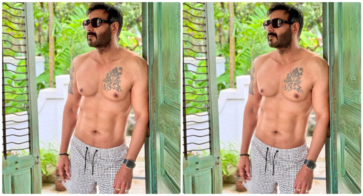 अजय देवगन ने शेयर की शर्टलेस फोटो- लोग बोले- ‘सबको को गुटखा खिला खुद…’ | Patrika News | हिन्दी न्यूज