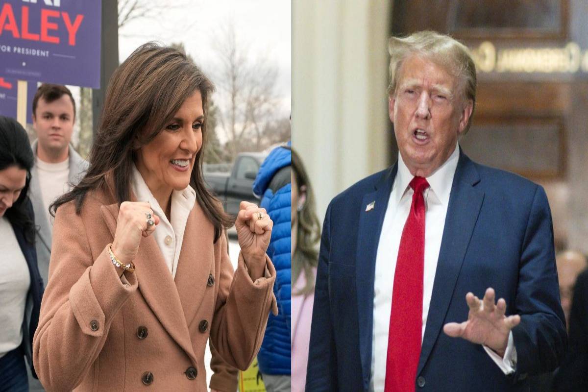 America President Election: पहली बार निक्की हेली ने ट्रंप को हराया ...