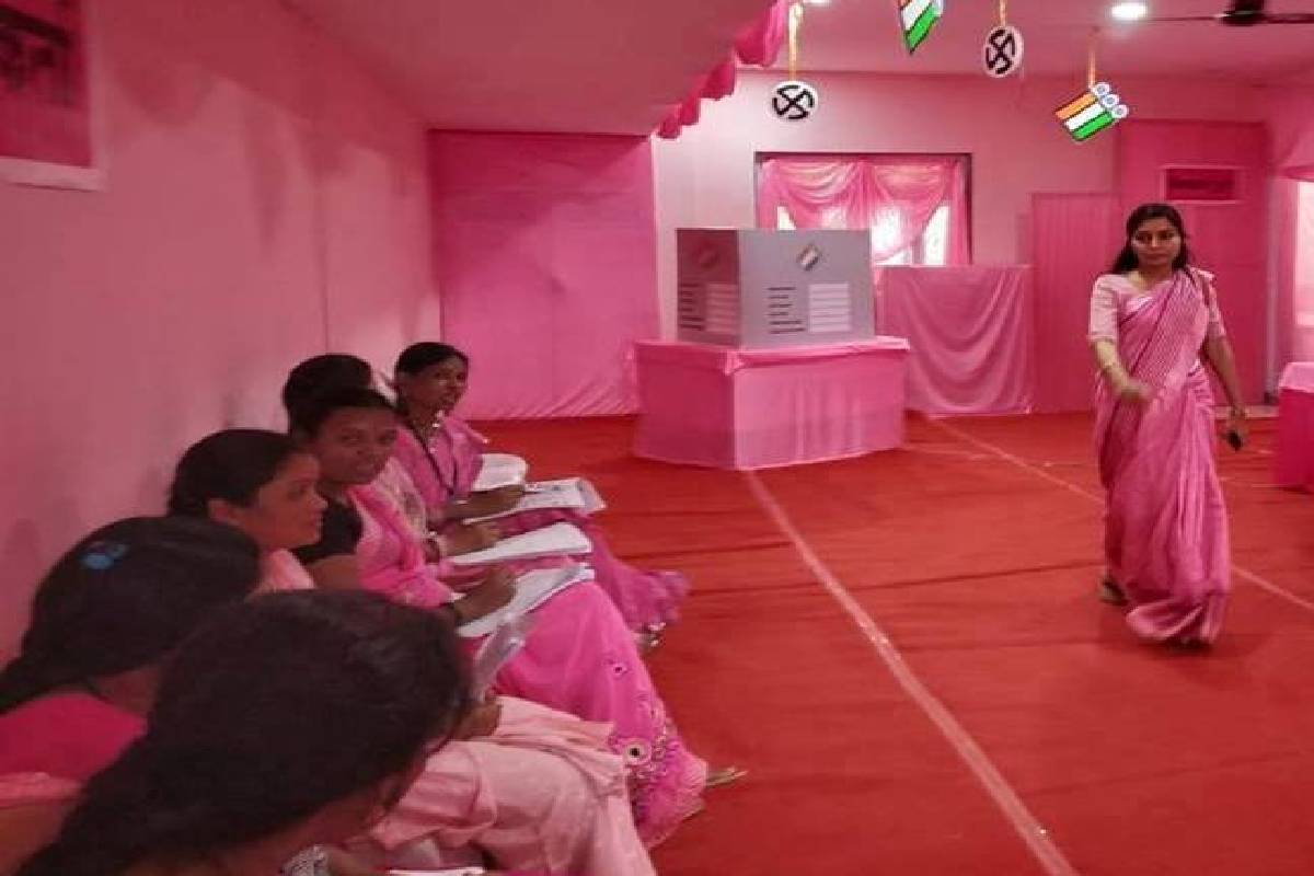 Lok Sabha Election 2024: रेड कार्पेट, पिंक बूथ, महिलाएं करेंगी वीमेन ...