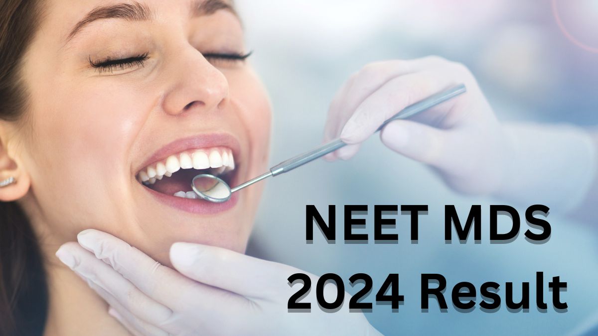 NEET MDS 2024 Result: नीट एमडीएस परीक्षा के नतीजे हुए आउट, यहां देखें | NEET MDS 2024 Result ...