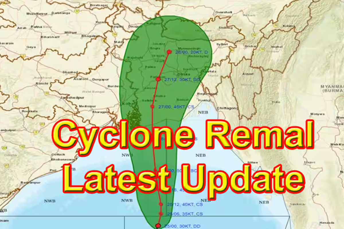 Remal cyclone: 36 घंटे बाद 135 KM की रफ़्तार से कहर बरपाएगा ‘रेमल’, 1.5 ...