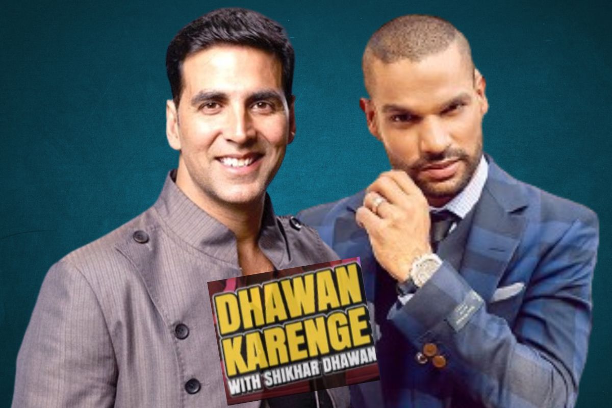 Akshay Kumar और Shikhar Dhawan एक साथ आए नजर, क्रिकेटर के नए शो का Video आया सामने | bollywood ...