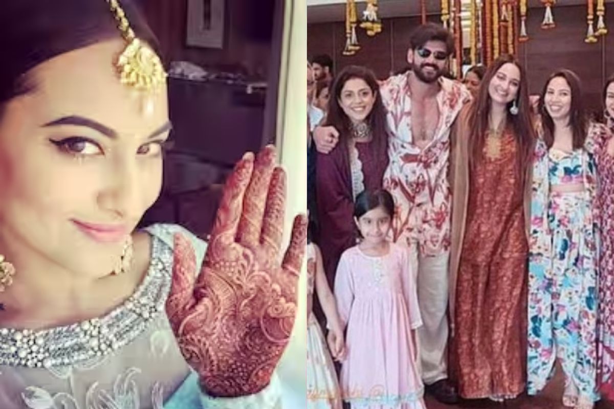 Sonakshi- Zaheer Wedding Update: मेंहदी की पहली PHOTO आई सामने ...