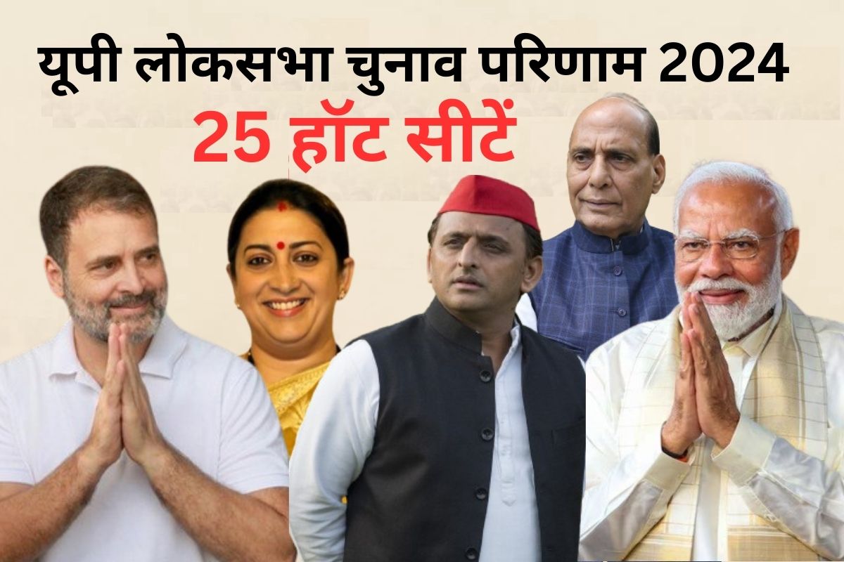 UP Lok Sabha Chunav Result 2024: यूपी में पलटा पासा, रायबरेली से राहुल गांधी का बजा डंका, स्मृति ...