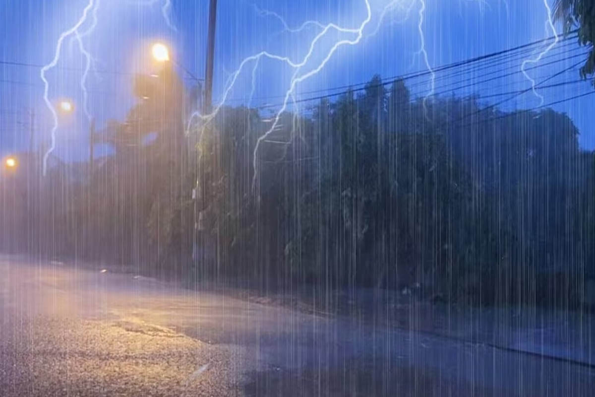 Rain in Jhansi: झांसी में मानसून की शानदार एंट्री, गरजे बादल कड़कती ...