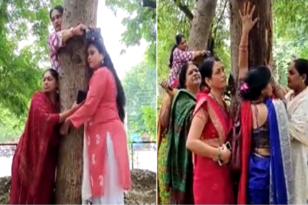 Chipko Andolan: पेड़ों से चिपककर रोने लगीं महिलाएं, बोलीं- मंत्री ...
