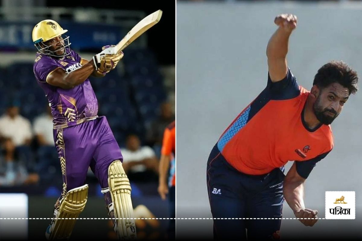 रसेल ने निकाली हारिस रऊफ की हवा, जड़ा 351 फीट ऊंचा गगनचुंबी छक्का, गुम ...