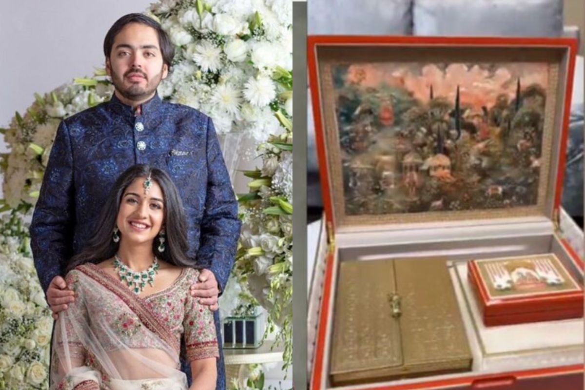अनंत अंबानी- राधिका मर्चेंट के वेडिंग कार्ड की कीमत जानकर उड़ जाएंगे ...