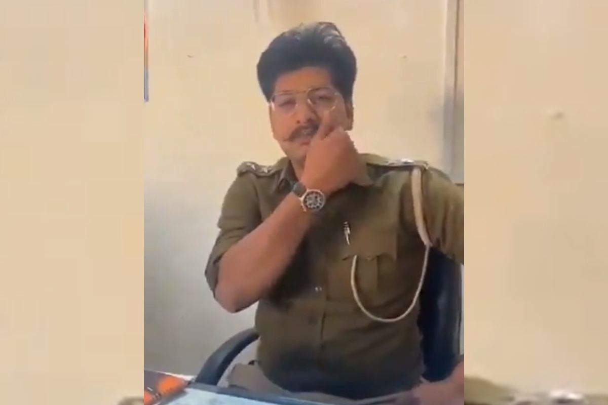 विधायक से विवाद… फिर ट्रांसफर और अब फिल्मी स्टाइल में मूंछों को ताव देते राजस्थान के पुलिस ...