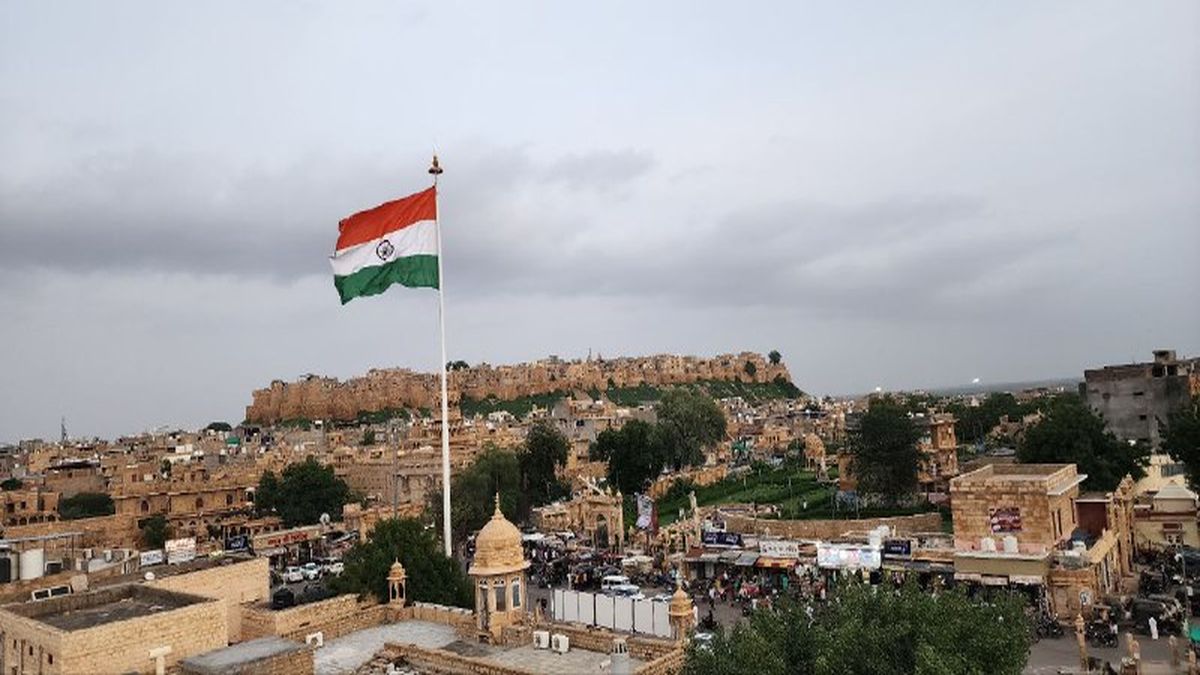 स्वतंत्रता के स्वर्ण क्षण: जैसलमेर में तिरंगे का अमर उत्सव | Patrika News | हिन्दी न्यूज