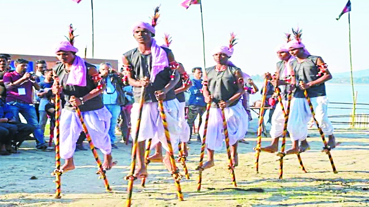 देशभर के 500 से अधिक मंचों पर दी गेड़ी नृत्य की प्रस्तुति, संस्कृति को ...