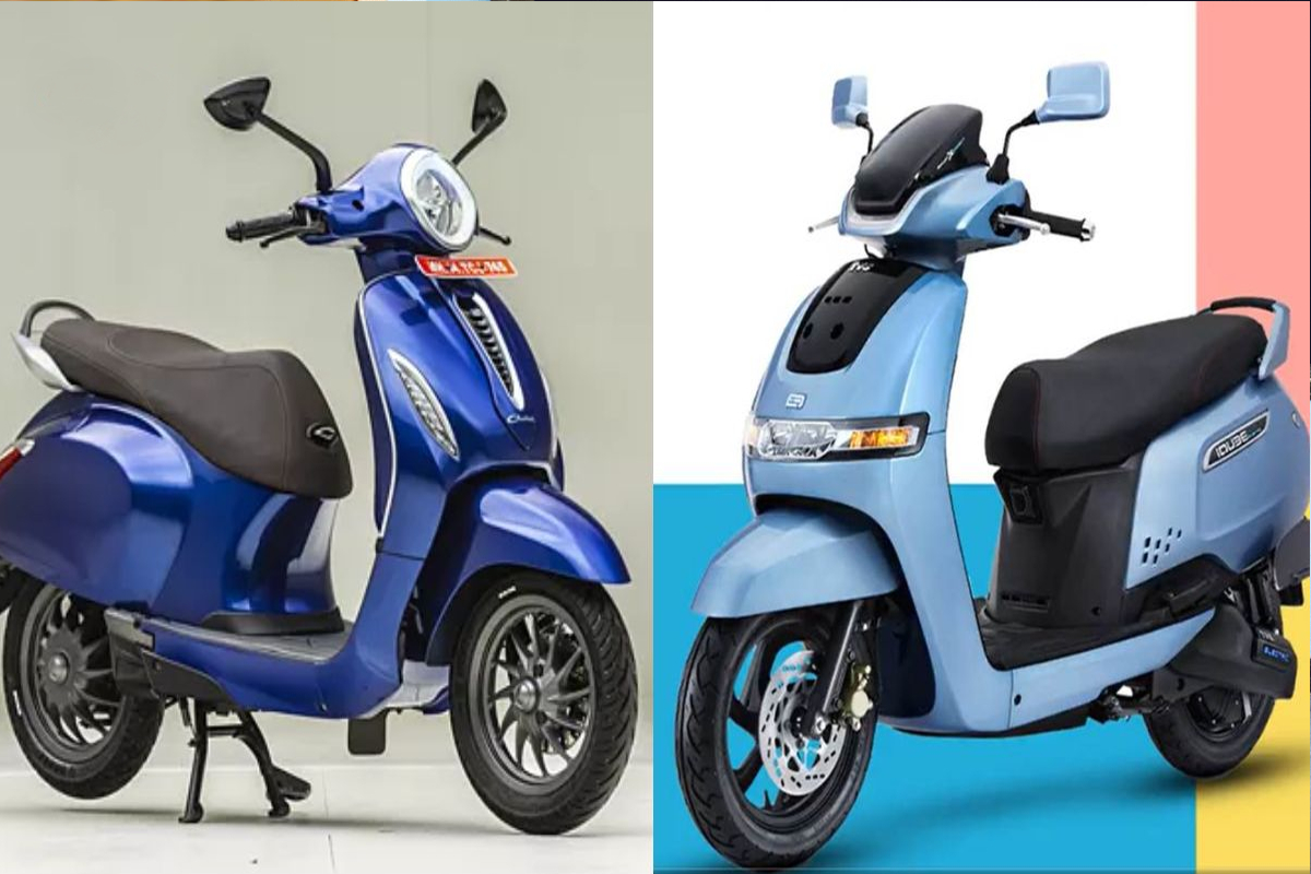 Bajaj Chetak Blue vs TVS iQube: कौन सा इलेक्ट्रिक स्कूटर है सस्ता ...