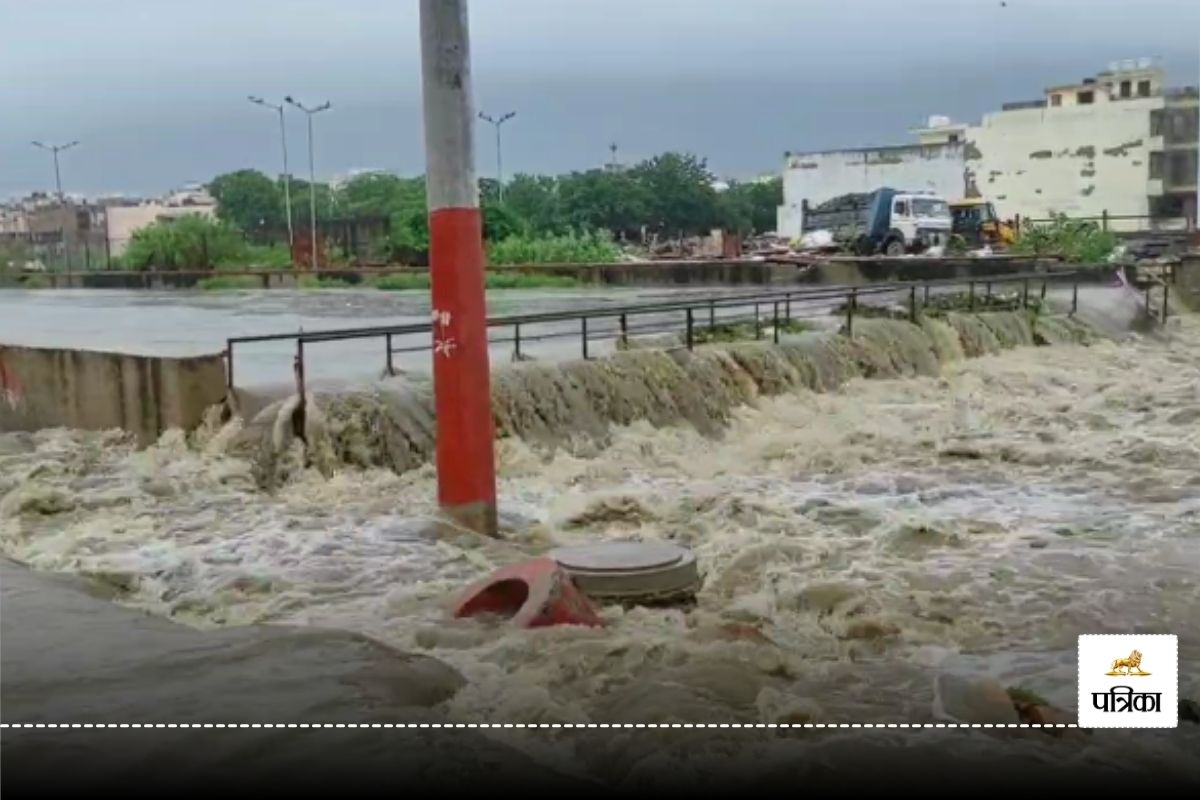 Rajasthan Heavy Rain: भारी बारिश के चलते उफान पर बांडी नदी, यहां 45 साल ...