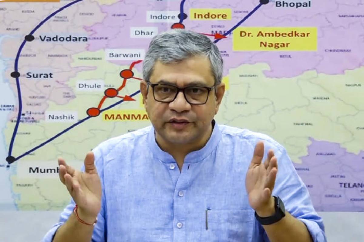 इंदौर-मनमाड़ रेल लाइन को मंजूरी, महाराष्ट्र- एमपी में बनेंगे 17 नए ...