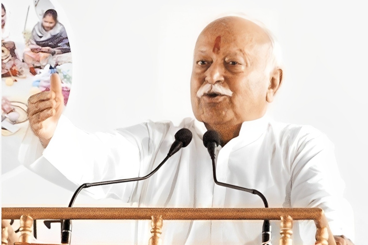 ‘मैं व मेरा परिवार मात्र से समाज नहीं बनता’, मोहन भागवत ने ‘इजरायल’ का ...